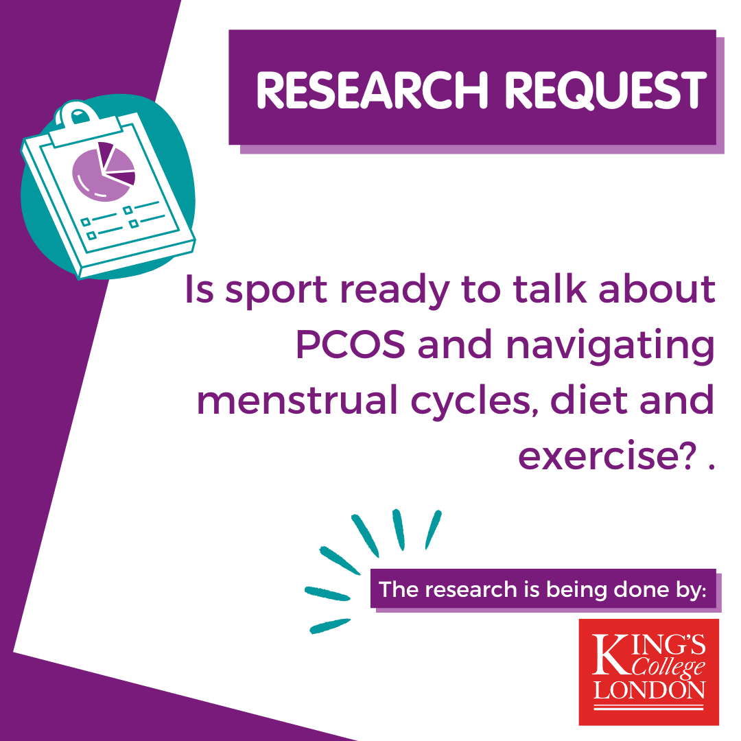 Research request: Is sport ready to talk about PCOS and navigating ...